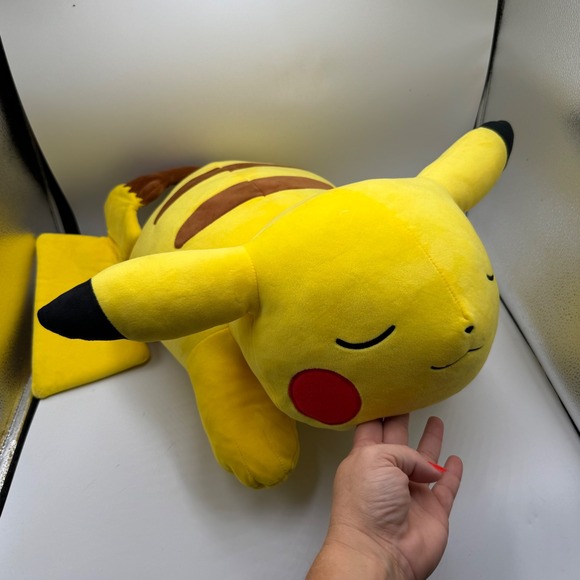 Pokemon | Toys | Pokemon 8 Sleeping Pikachu Soft Large Plush Body ...